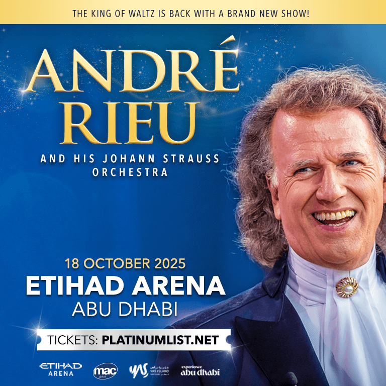 André Rieu & his Johann Strauss Orchestra at Etihad Arena in Abu Dhabi ...